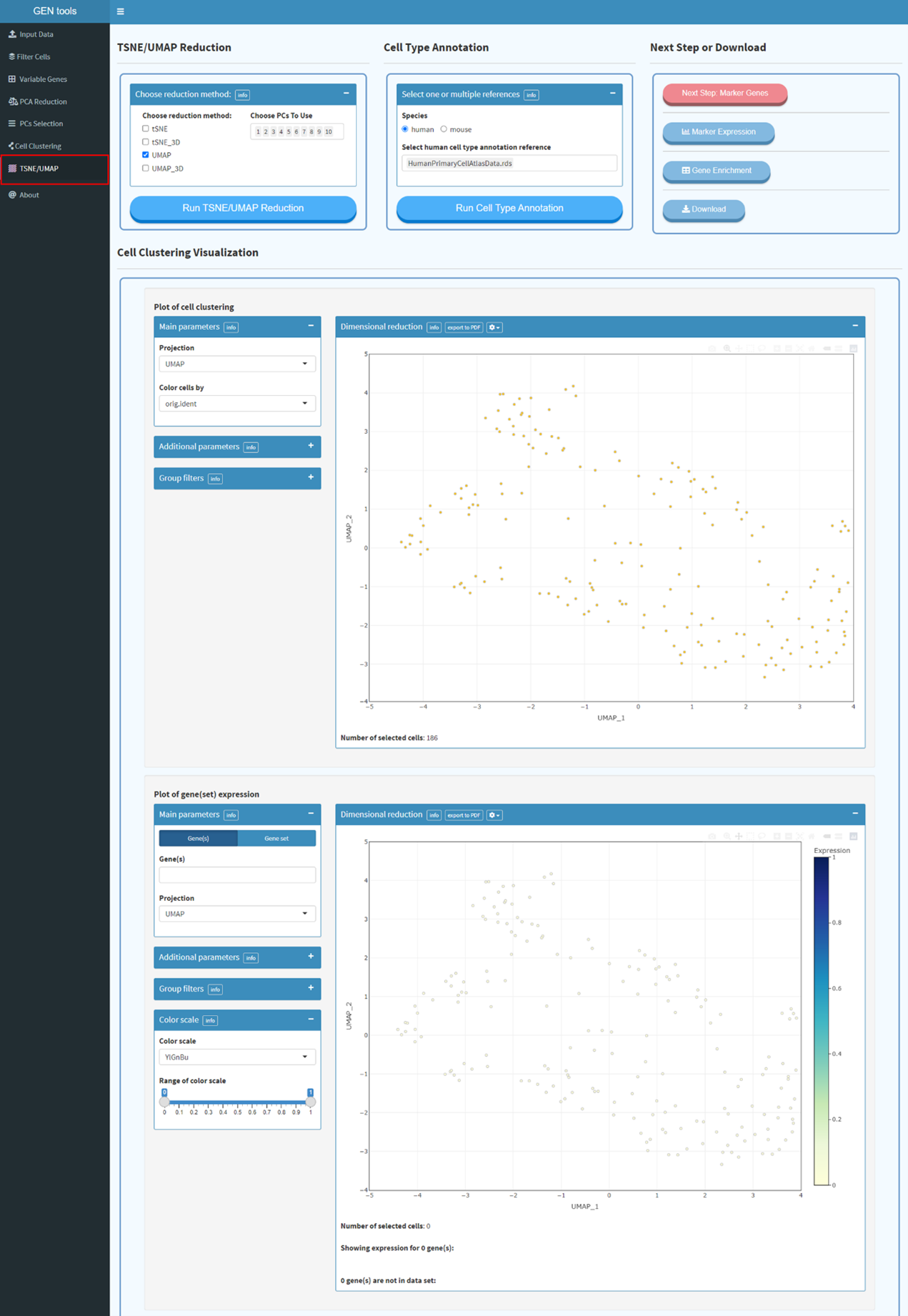 Documentation - Gene Expression Nebulas