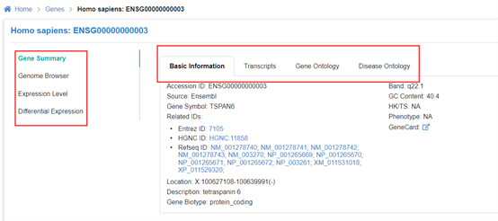 Documentation - Gene Expression Nebulas